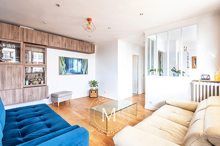 Appartement à vendre - Montrouge, Haut-Mesnil Grand Sud - 3 pièces - 2 chambres