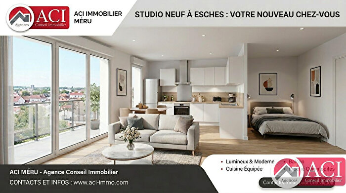 Esches - Appartement 1 pièce à vendre