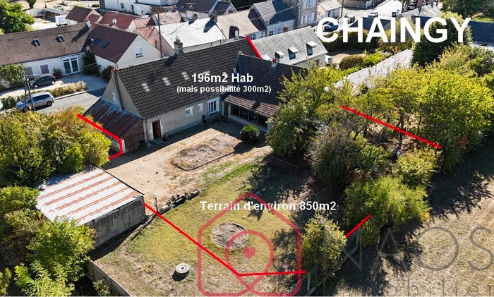 Chaingy - Maison 7 pièces à vendre