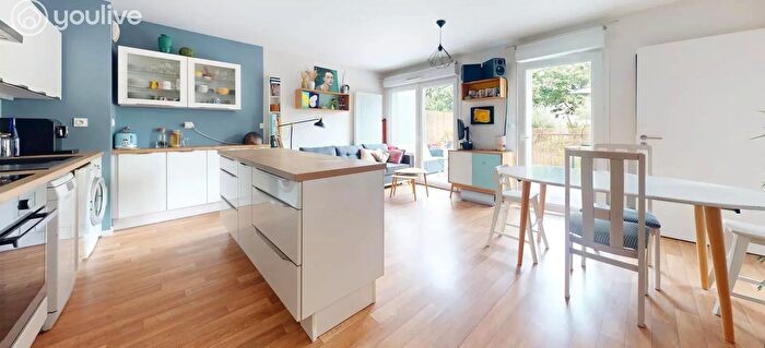 Appartement à vendre - Nantes, Zola, Dervallières - 4 pièces - 3 chambres