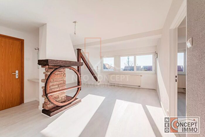 Appartement à louer - Herrlisheim - 2 pièces - 1 chambre