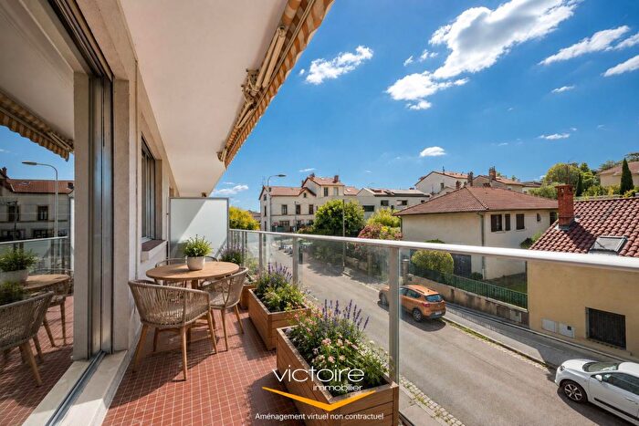 Appartement 3 pièces à Lyon 3ème, Monchat, à vendre