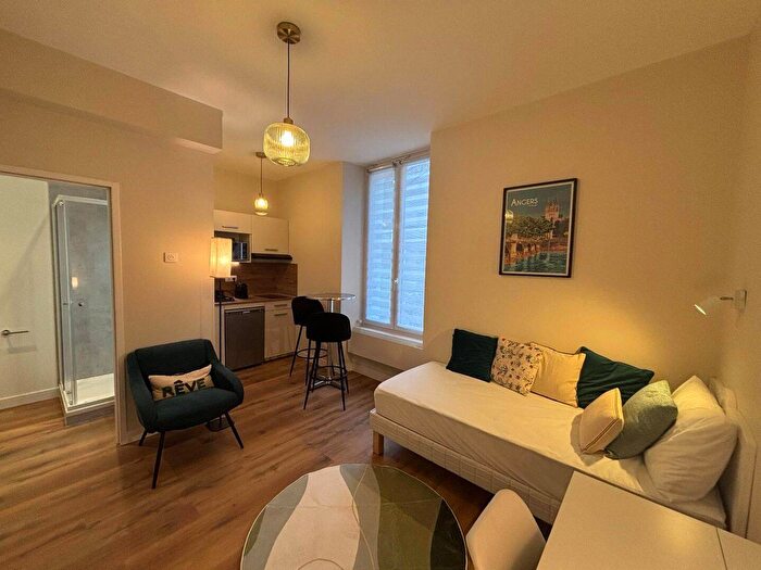 Appartement à louer - Centre, Angers - 1 pièce