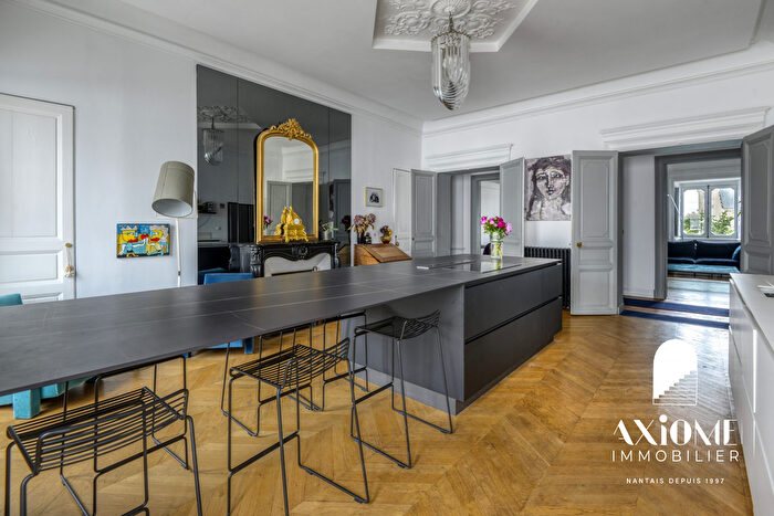 Appartement à vendre - Nantes, Saint-Clément, Jardin des plantes, Caserne Lamoricière - 7 pièces - 6 chambres