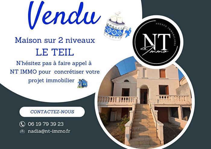 Maison à vendre - Le Teil - 4 pièces - 2 chambres