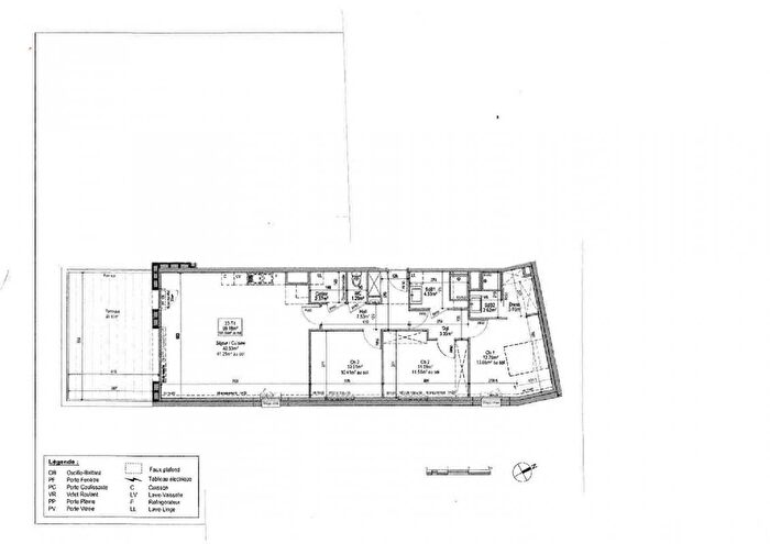 Appartement à vendre - Cysoing - 4 pièces - 3 chambres
