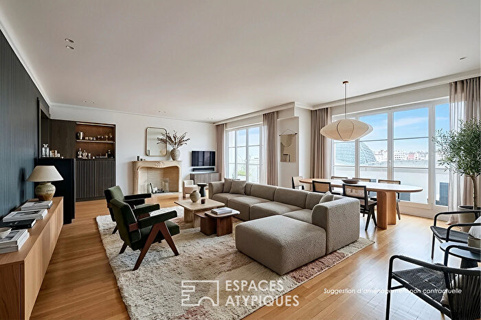 Appartement à vendre - Paris e , Porte de Saint-Cloud, Auteuil-Sud - 4 pièces - 2 chambres