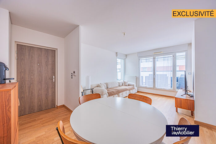 Appartement à vendre - Nantes, Canclaux, Mellinet - 3 pièces - 2 chambres