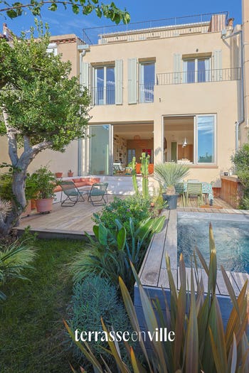 Marseille 6ème, Vauban : Maison 5 pièces à vendre
