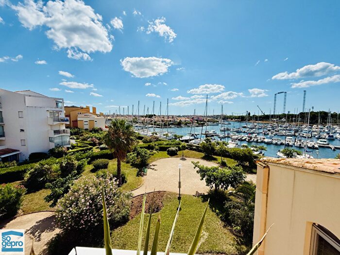 Appartement à vendre - Agde, Le Cap dAgde - 3 pièces - 2 chambres