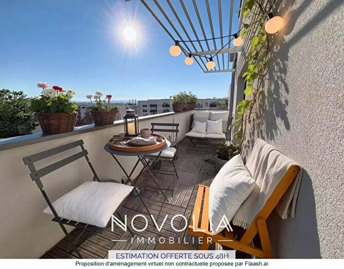 Appartement 4 pièces à Saint-Priest, Centre-ville, à vendre