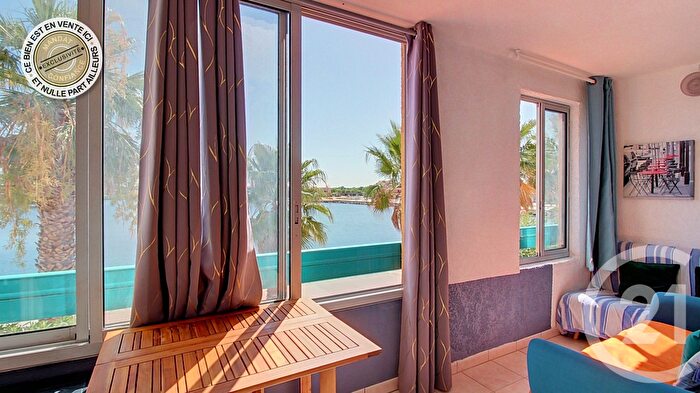 Le Barcarès, Presqu'île, La Coudalère : Appartement 2 pièces à vendre