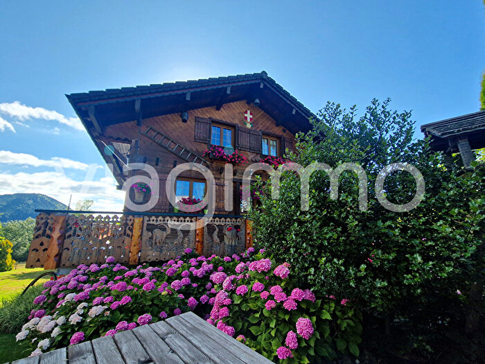 Maison à vendre - Thollon-les-Mémises - 6 pièces - 4 chambres