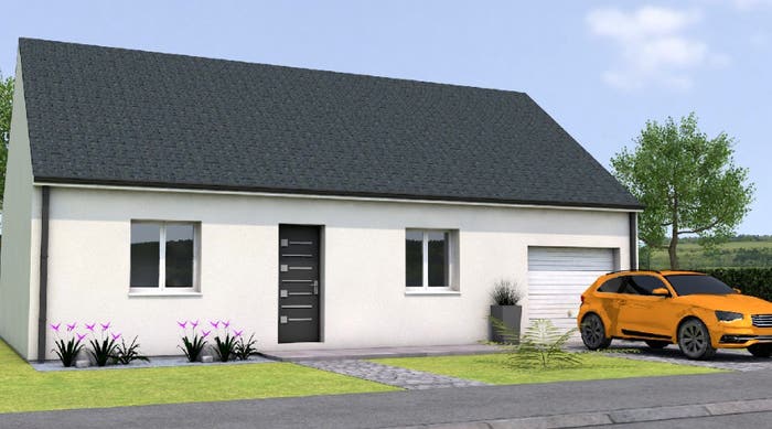 Chacé - Maison 4 pièces à vendre
