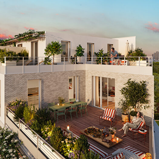 Maison à vendre - Le Pré-Saint-Gervais, Belvédère, Babylone, Fraternité - 4 pièces