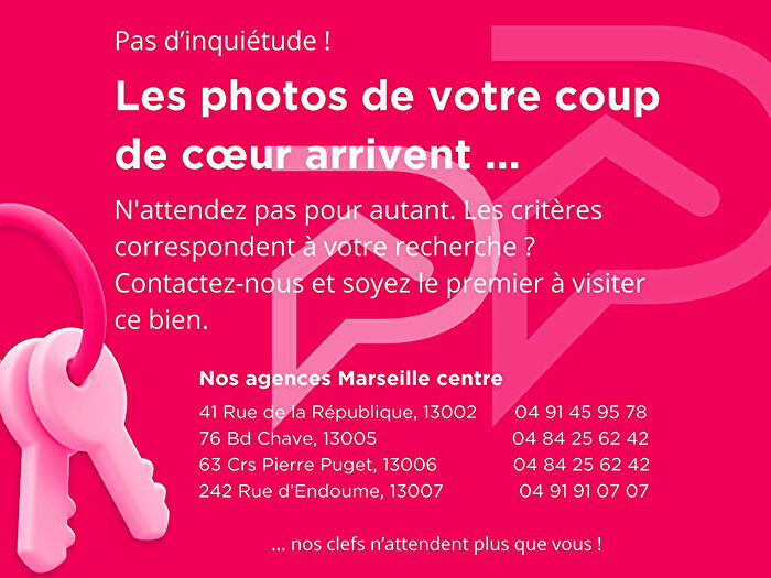 Appartement à vendre - Marseille e , La Conception - 2 pièces - 1 chambre