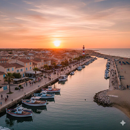 Appartement à vendre - Le Grau-du-Roi, Espiguette, Elysée, Bon Séjour, Soleil, Marine, Salonique - 3 pièces - 1 chambre