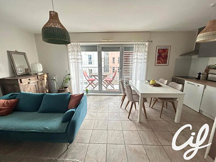 Appartement à vendre - Nantes, Ile de Nantes - 2 pièces - 1 chambre