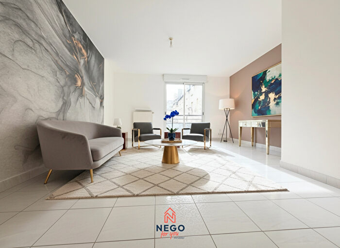 Appartement à vendre - Angers, Centre-ville, La Fayette - 3 pièces - 2 chambres