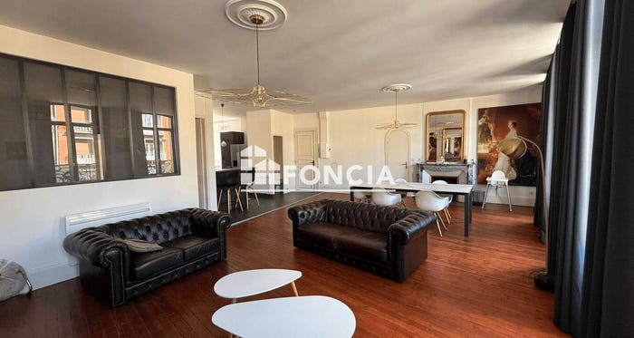 Gare Nord et Ouest, Charleville-Mézières - Appartement 6 pièces à louer