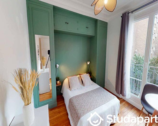 Appartement à louer - Auteuil Nord, Paris ème arrondissement - 1 pièce - 1 chambre