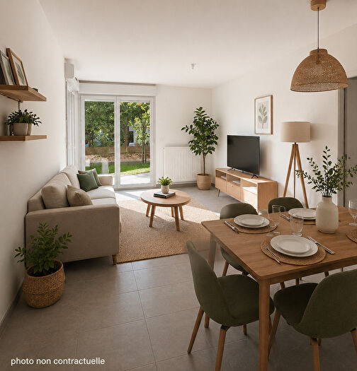 Appartement 3 pièces à Toulouse, Trois Cocus, Larroque, Rixens, à vendre