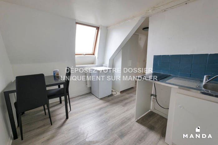 Virolois, Tourcoing - Appartement 1 pièce à louer
