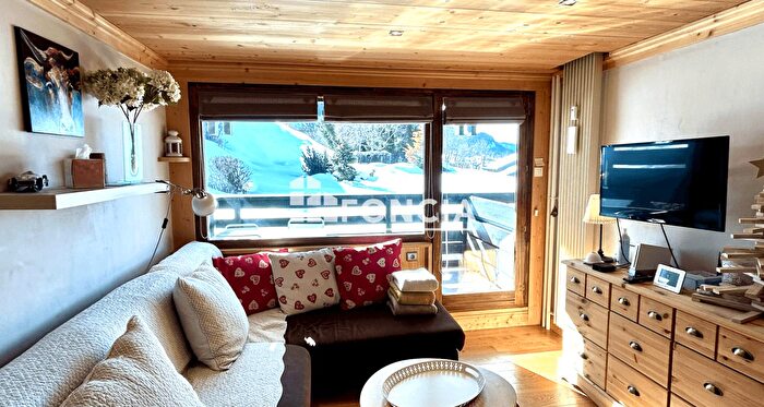 Appartement à vendre - Megève, Rochebrune - 1 pièce