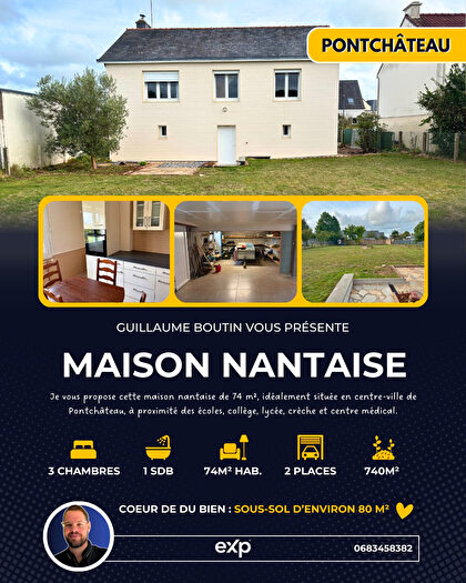 Maison à vendre - Pontchâteau - 5 pièces - 3 chambres