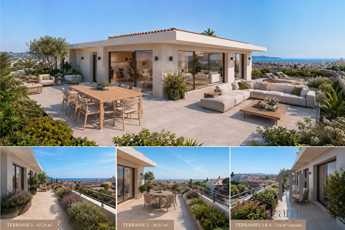 Cannes : Appartement 4 pièces à vendre
