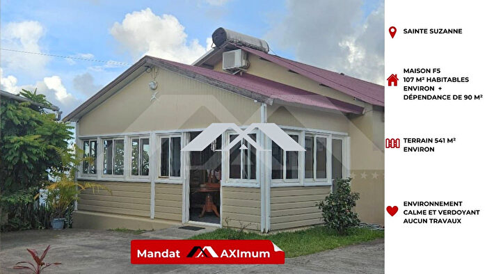 Maison à vendre - Sainte-Suzanne, Bras Pistolet, Espérance - 5 pièces - 4 chambres