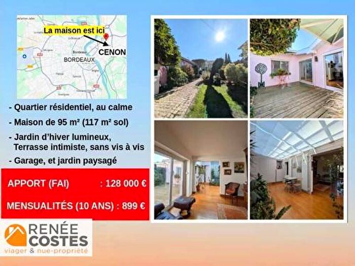 Maison à vendre - Cenon, Palmer, Gravières - 5 pièces - 2 chambres