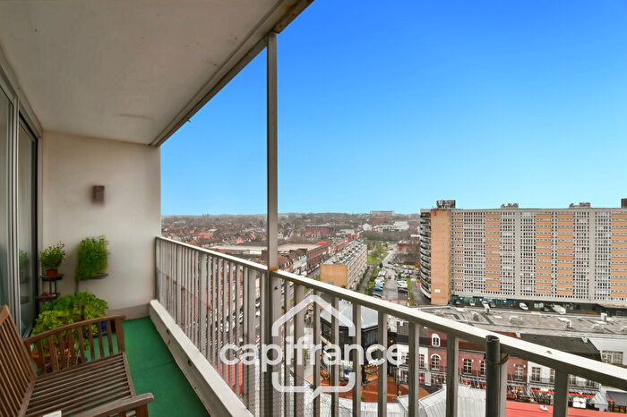 Appartement à vendre - Roubaix, Anseele, Motte Bossut - 4 pièces - 3 chambres