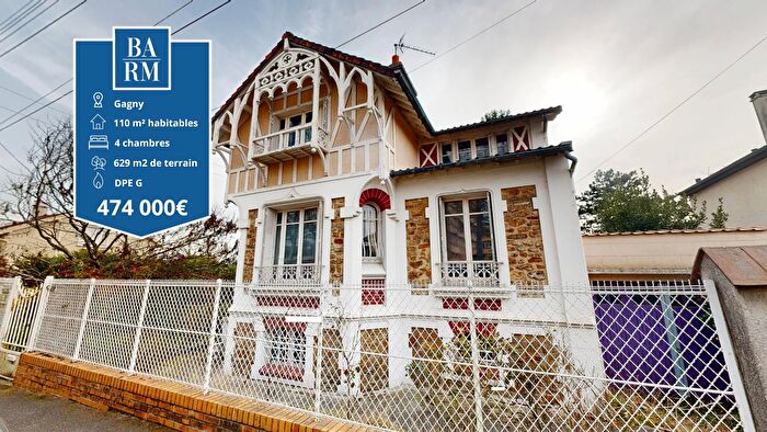 Maison à vendre - Gagny, Parc Carette - 5 pièces - 4 chambres