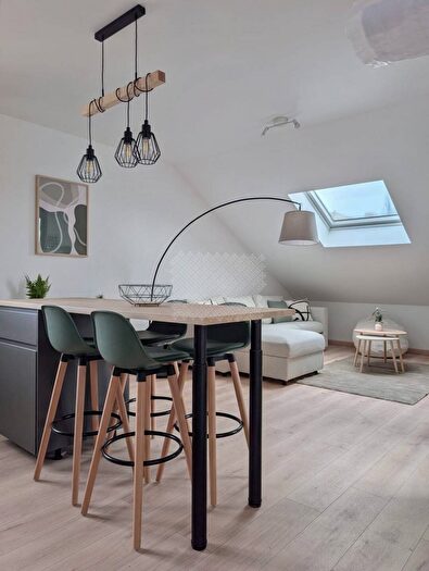 Appartement à louer - La Roseraie, Angers - 2 pièces - 1 chambre