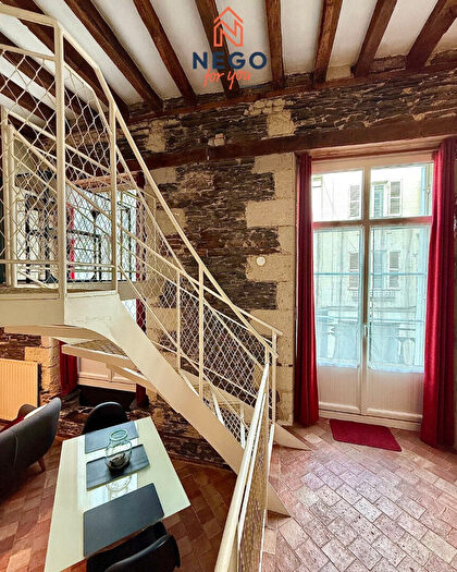 Appartement à vendre - Angers, Centre-ville, La Fayette - 2 pièces - 1 chambre