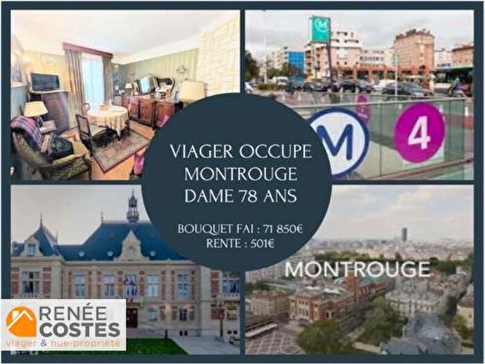 Appartement à vendre - Montrouge - 2 pièces - 1 chambre