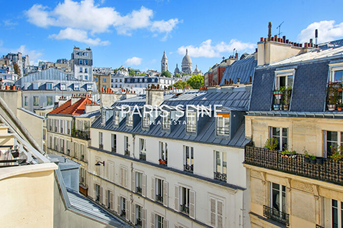 Paris 18ème, Montmartre, Sacré Coeur, Abbesses : Appartement 1 pièce à vendre