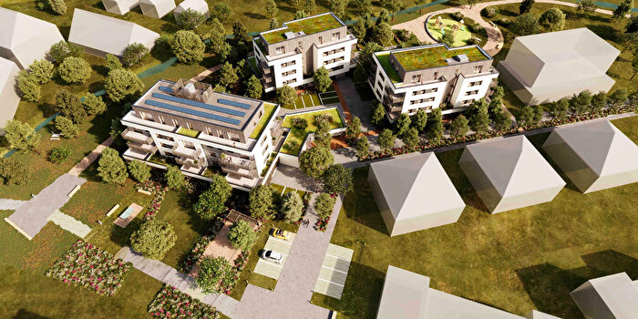 Appartement à vendre - Lutterbach - 4 pièces - 3 chambres