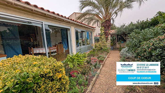 Maison à vendre - Villeneuve-lès-Maguelone - 4 pièces - 3 chambres