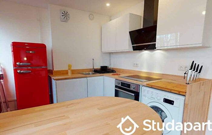 Appartement à louer - Gratte Ciel, Villeurbanne - 1 pièce - 1 chambre