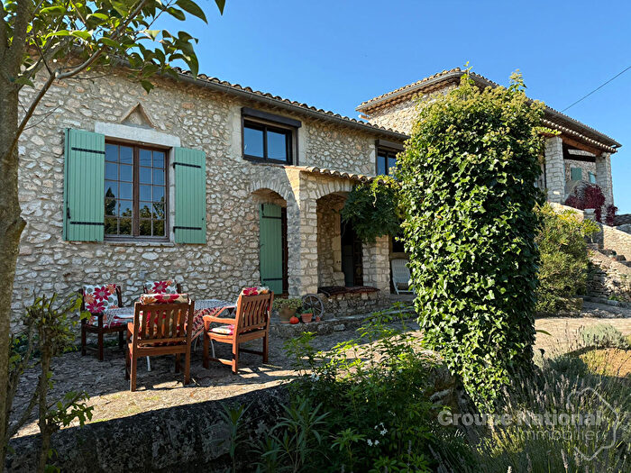 Maison à vendre - Goudargues - 5 pièces - 4 chambres