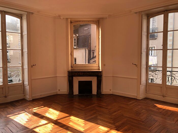 Appartement à vendre - Nantes, Centre-ville - 5 pièces - 4 chambres