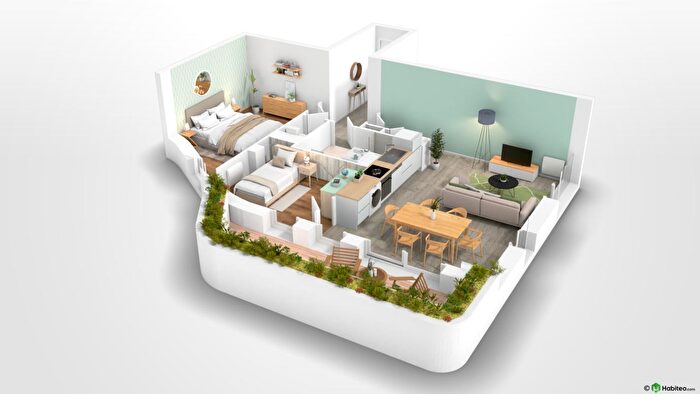 Appartement 3 pièces à louer - Nantes, Malakoff