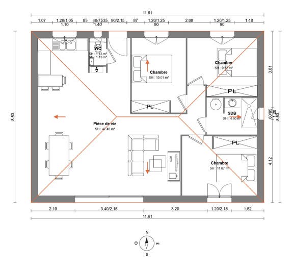 Maisons à vendre et appartements à louer - 2