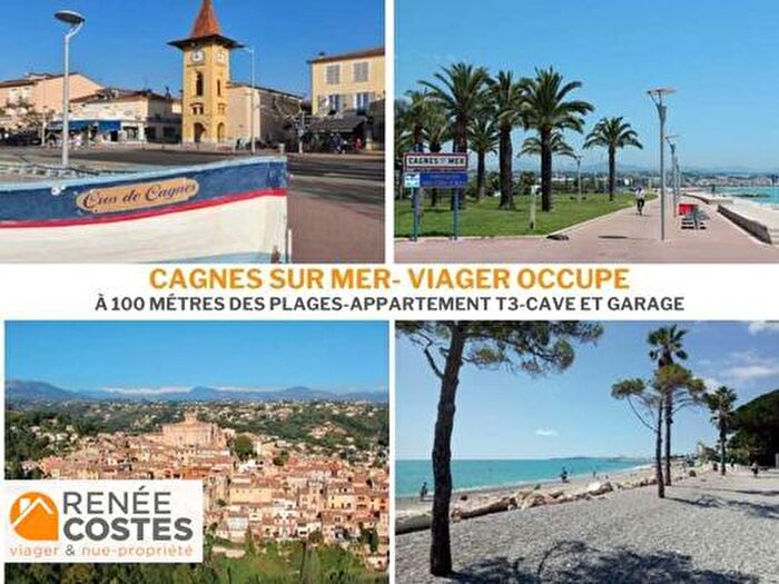 Cagnes-sur-Mer, Saint-Roman, Lautin - Appartement 3 pièces à vendre