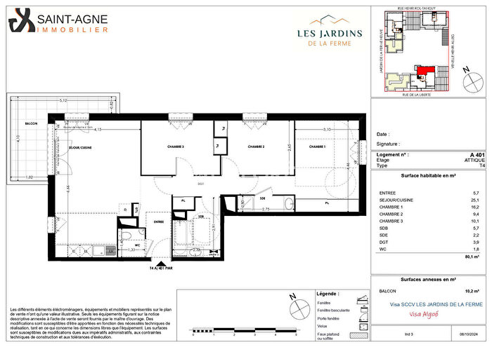 Appartement 4 pièces à louer - Grigny, Grigny, Gare