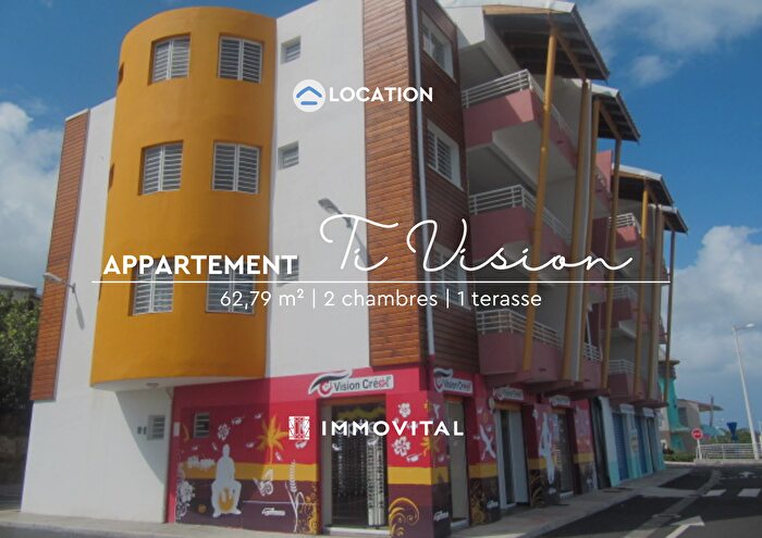 Appartement à louer - Le Moule - 3 pièces - 2 chambres