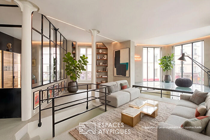 Appartement 3 pièces à Paris 18ème, Montmartre, Sacré Coeur, Abbesses, à vendre