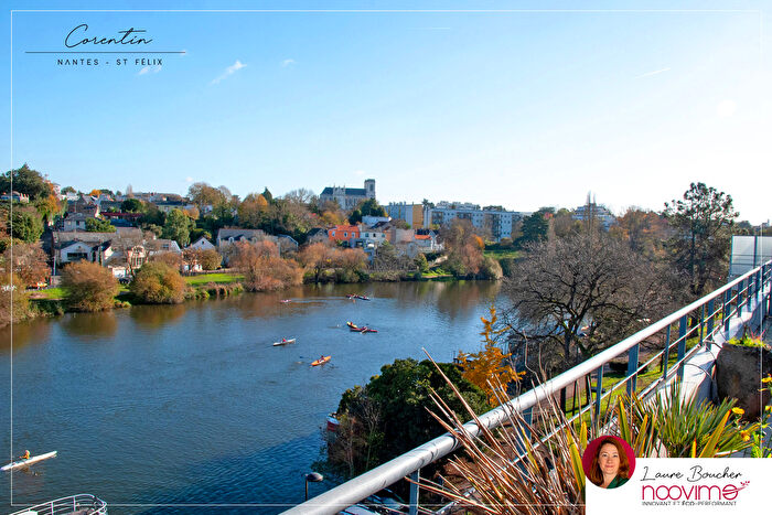 Appartement à vendre - Nantes - 4 pièces - 2 chambres